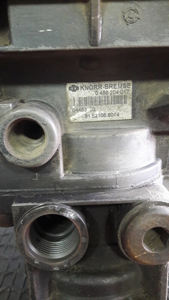 Кран-модулятор задней оси EBS MAN 81521066014 TGA Knorr Bremse ...